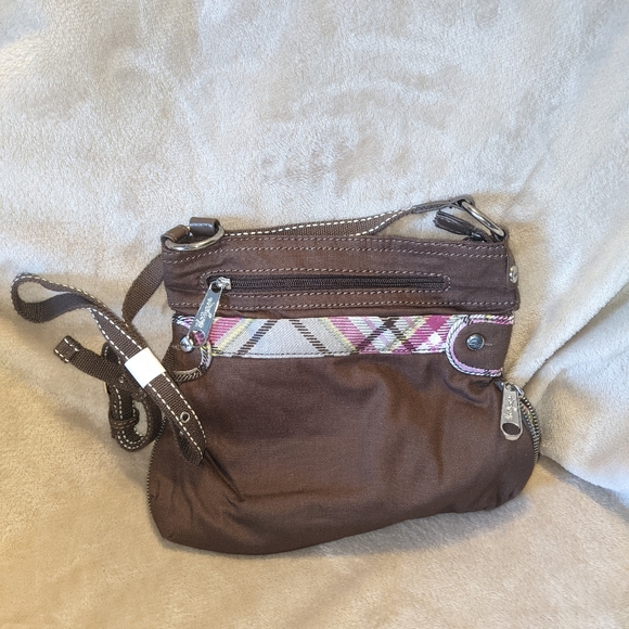 thirty-one | Bags | Painted Floral Plaid Pop Crossbody | Poshmark